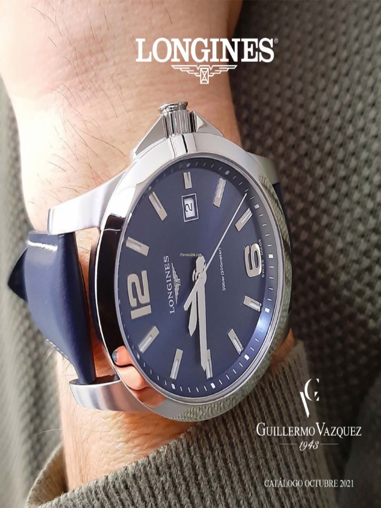Catálogo Longines Hombre Octubre 2021 | PDF