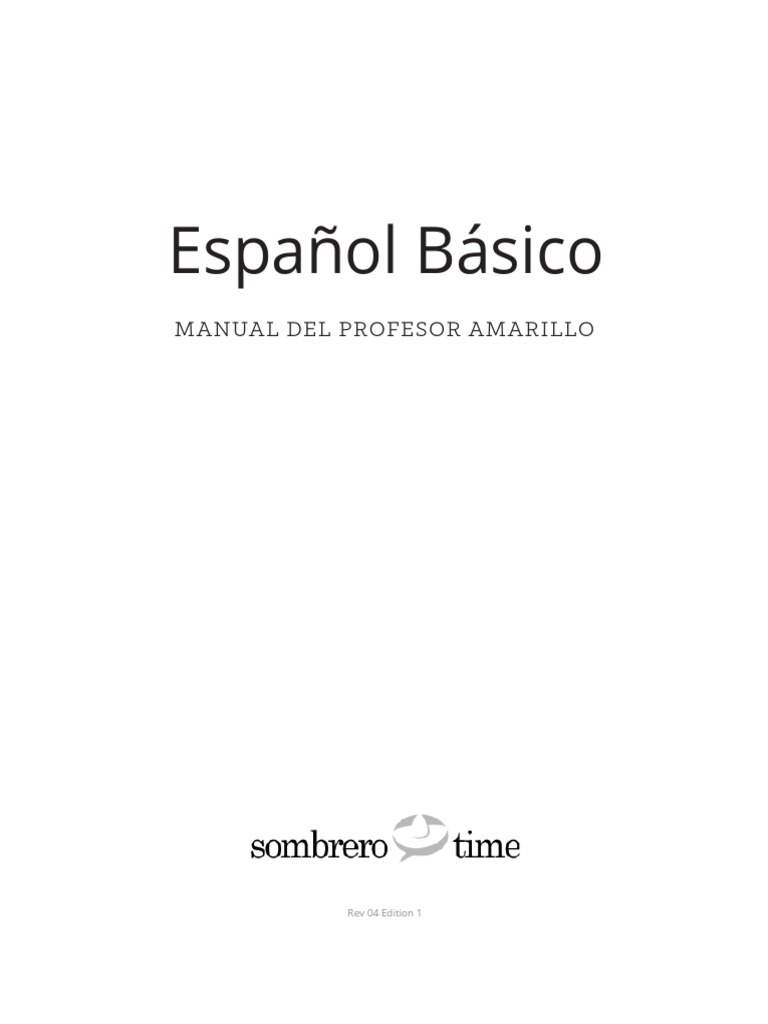 Spanish 1 Scope & Sequence by Unit | PDF