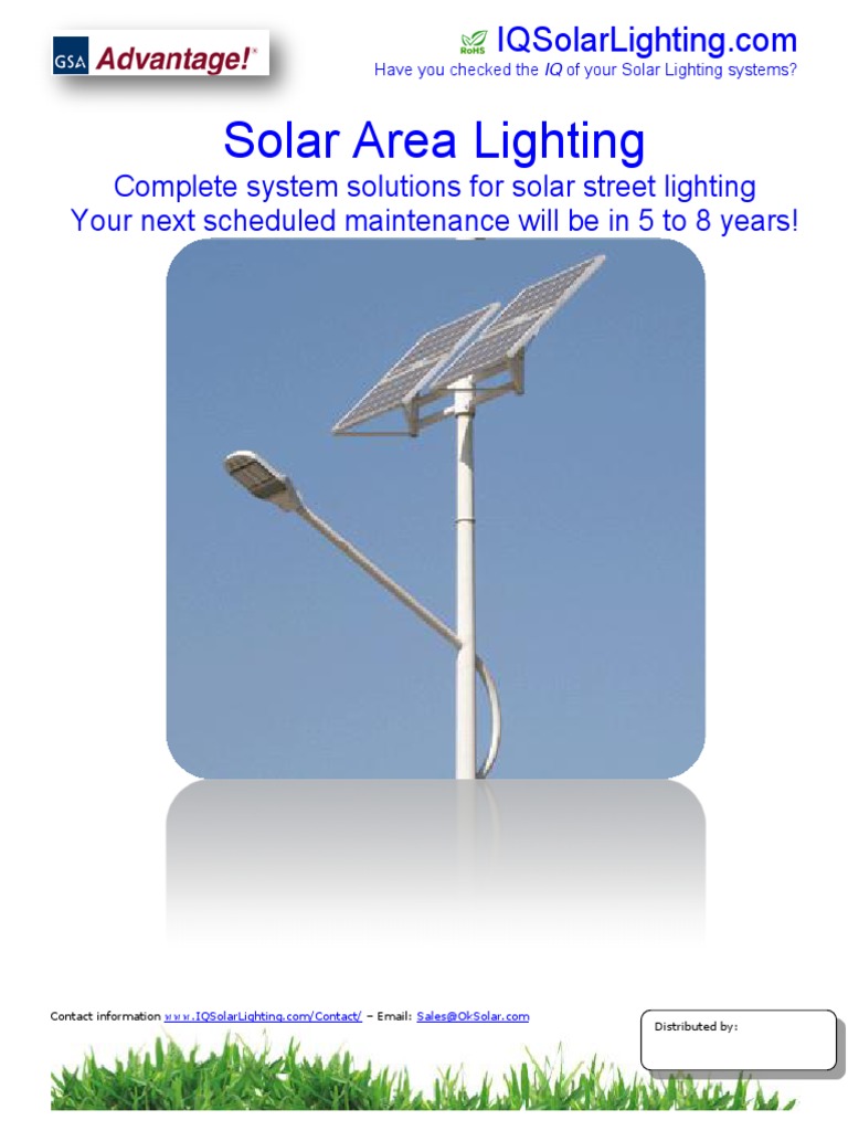 1 OkSolar Catalog IQSolarLighting | PDF | Photovoltaics | Lighting