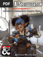 Revised D&D 5E Gunslinger Class Guide | PDF | Ballistics | Projectile ...