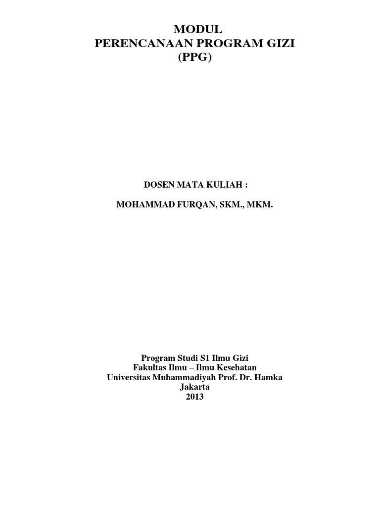 PPGG | PDF | Karier & Perkembangan