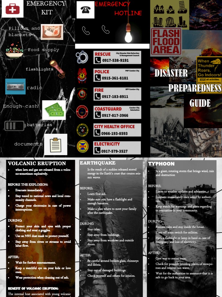 Flyers For Disaster Readiness | PDF | Natural Events | Storms