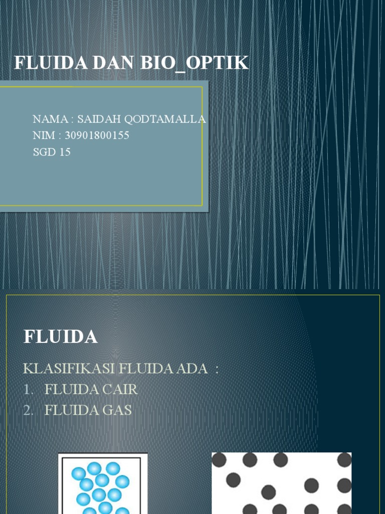 Fluida Dan Bio - Optik Saida | PDF | Sains & Matematika
