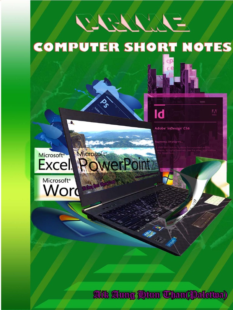 Prime Computer Short Notes: Aik Aung Htun Than (Paletwa) | PDF ...