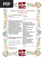 Guide For Commentator and Lector | PDF | Mass (Liturgy) | Jesus