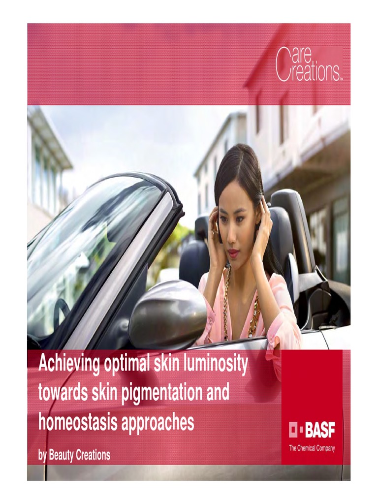 Basf Presentation Radiant Skin | PDF | Skin | Epidermis