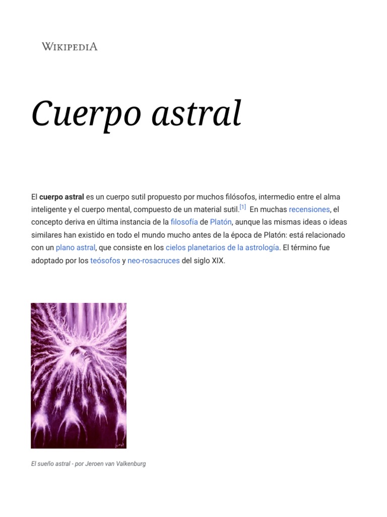 Cuerpo Astral - Wire | PDF | Esoterismo occidental | Espiritualidad