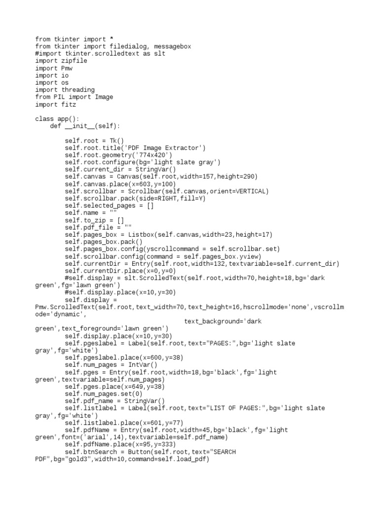 Extractor de Imagenes en PDF | PDF | Zip (File Format) | Graphical User Interfaces