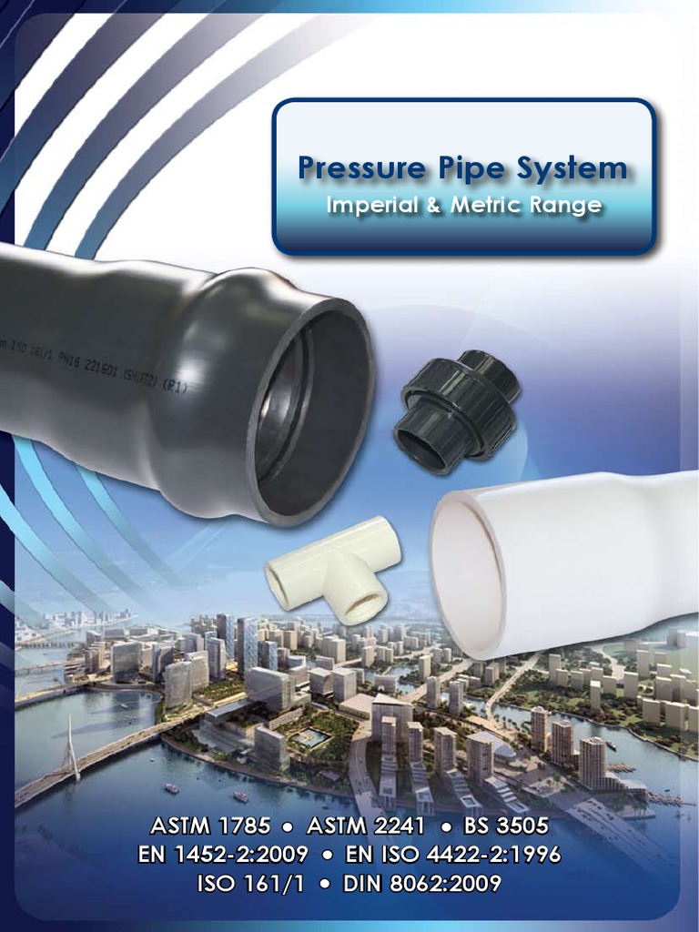 Pressure Pipe System: Imperial & Metric Range | PDF | Pipe (Fluid ...