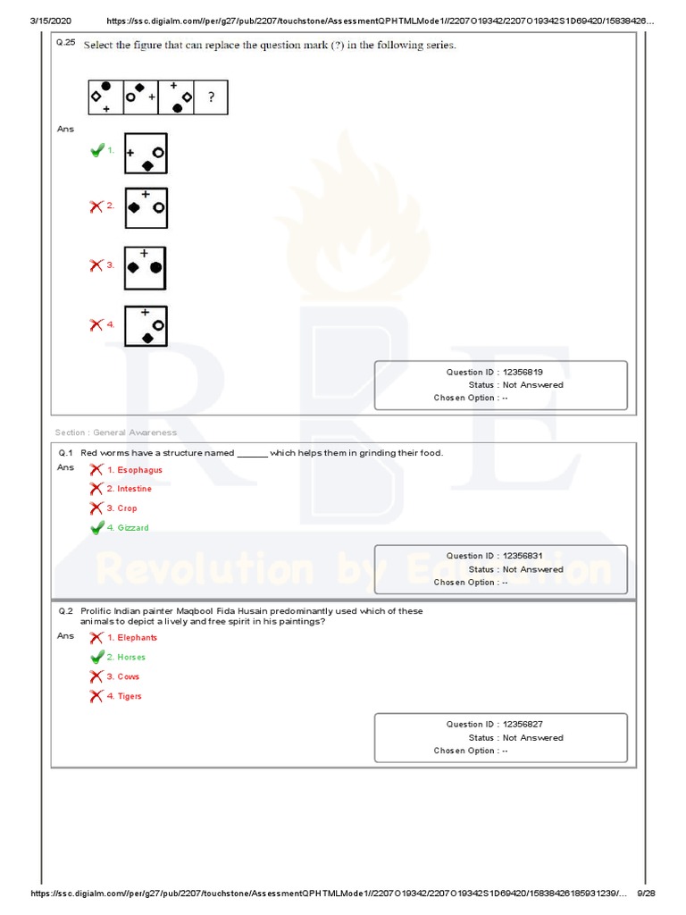 General Awareness Quiz Questions | PDF