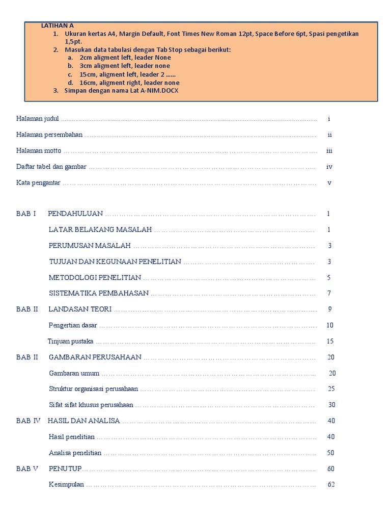 (Template) Latihan | PDF | Komputer