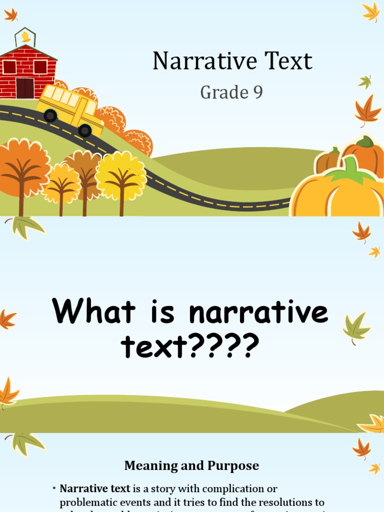 Narrative Text | PDF | Crocodile | Narration