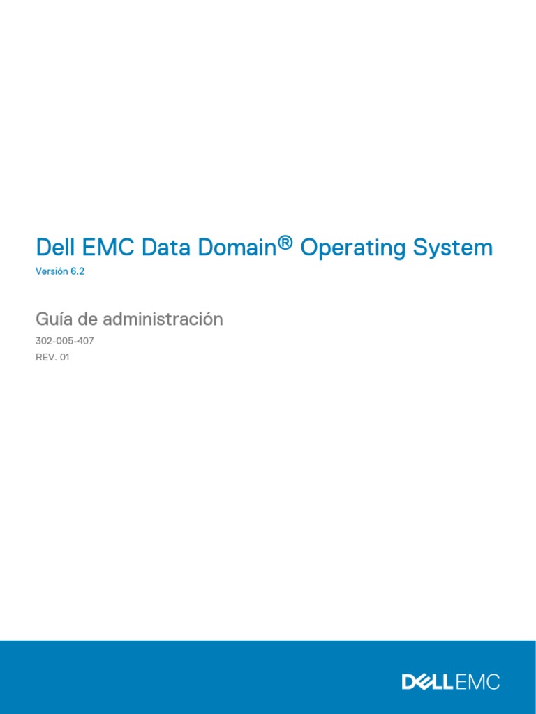 Dell EMC Data Domain | PDF | Archivo de computadora | Dell