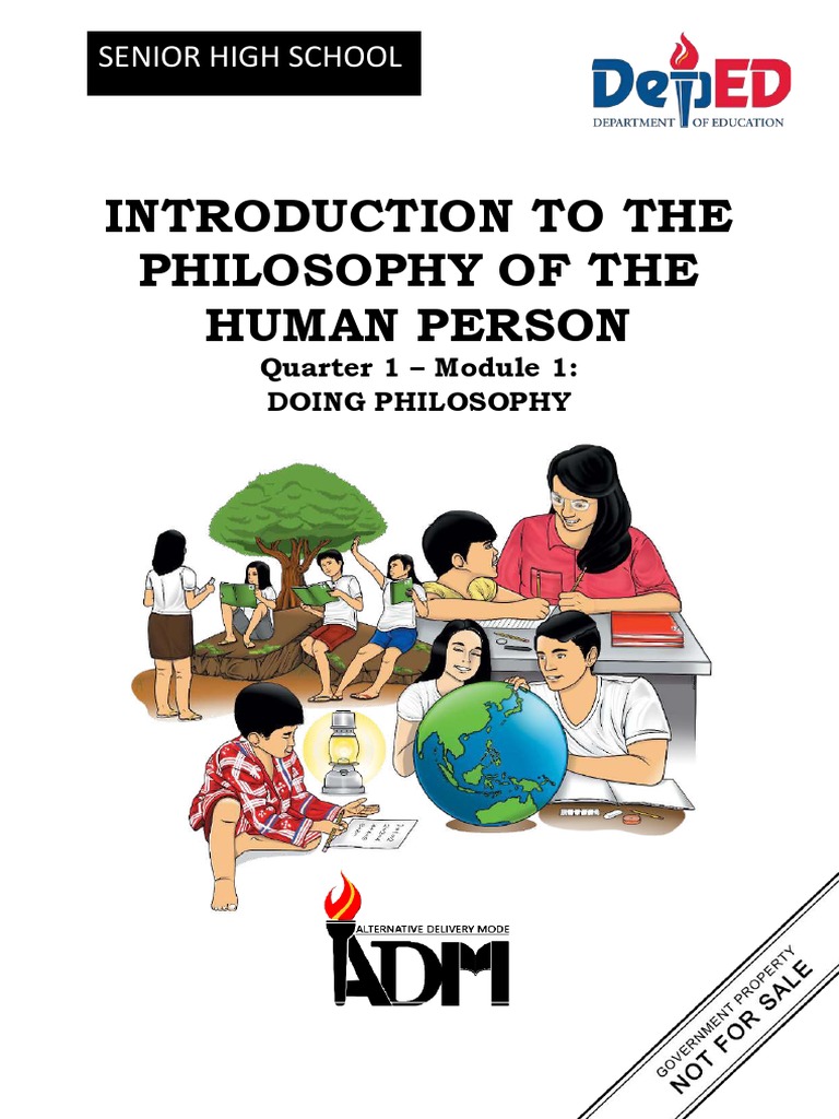Introduction To The Philosophy of The Human Person: Senior High School ...