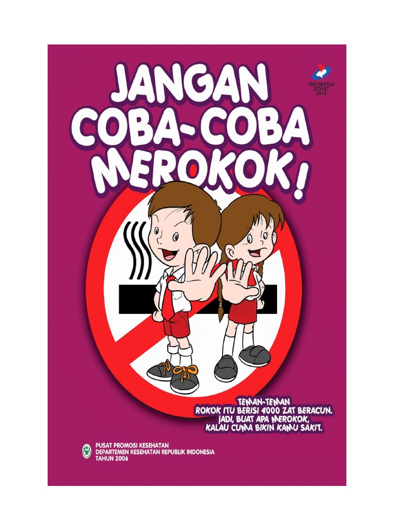 Poster Kampanye Anti Merokok | PDF