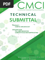 Vetonit Spatter Dash-MC SDM212 | PDF | Concrete | Plaster