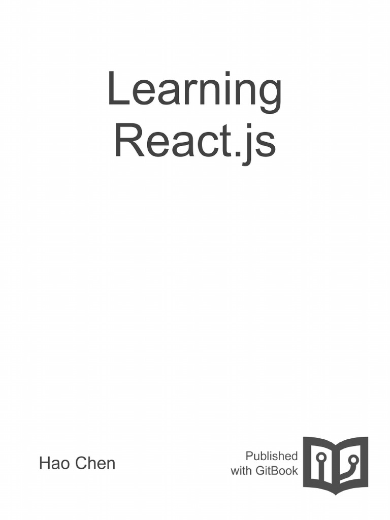 Learning React Js Pdf Html Java Script
