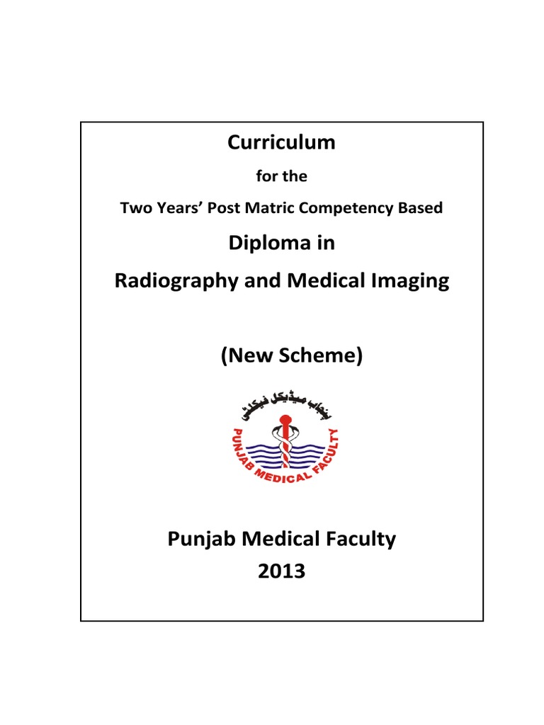 Curriculum: For The Two Years' Post Matric Competency Based | PDF ...