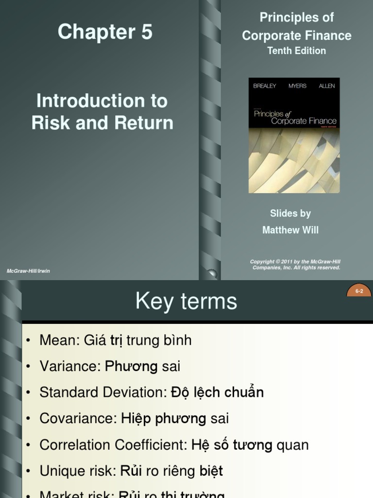 Chapter 5 - Introduction To Risk and Return | PDF | Standard Deviation ...