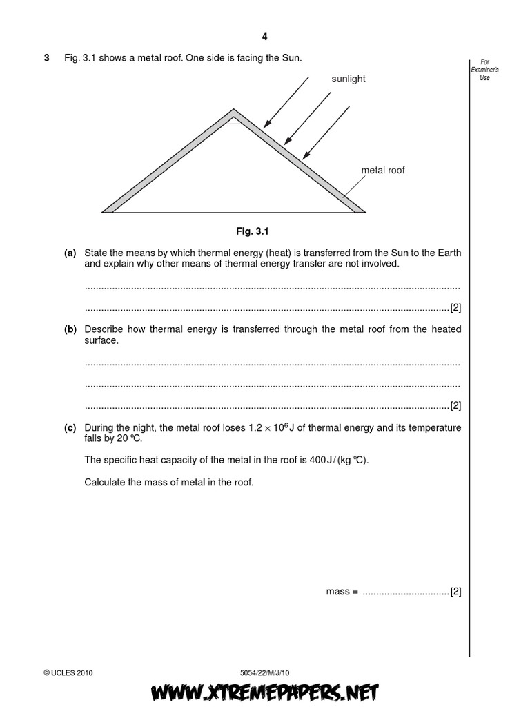 Transfer of Thermal Energy. Quiz 2 | PDF