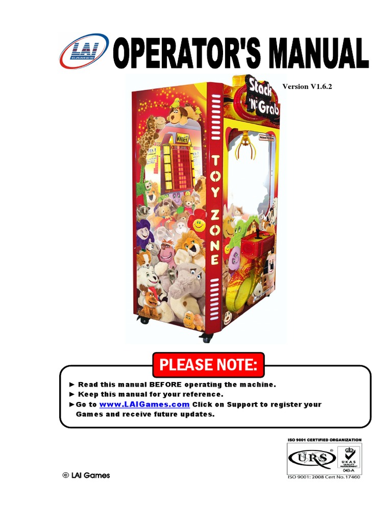 Stack N Grab Manual | PDF | Screw | Mains Electricity