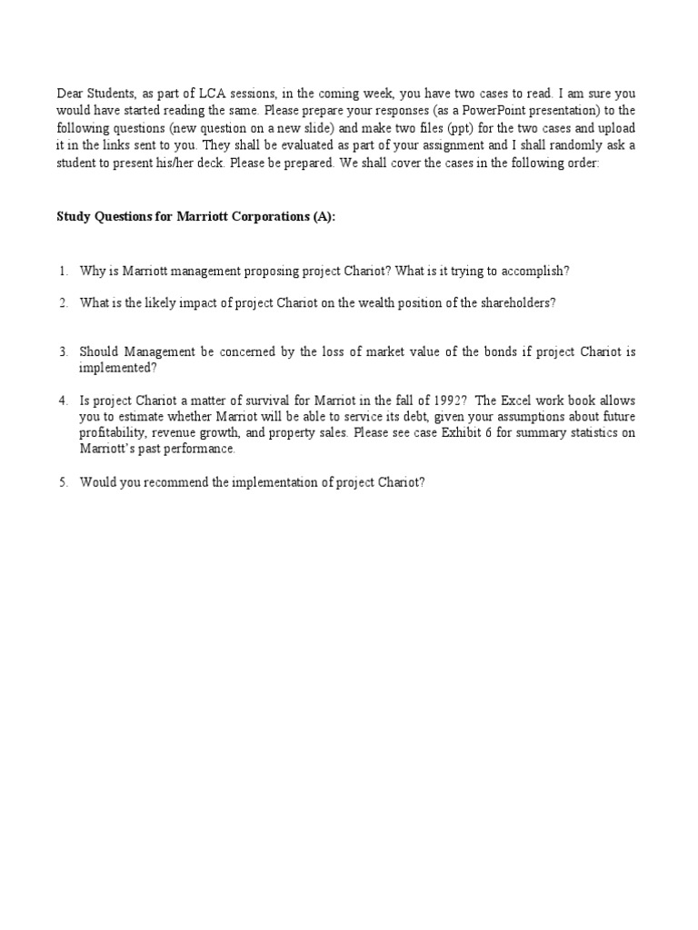 Marriott 394085-PDF-ENG - LCA Case Study | PDF