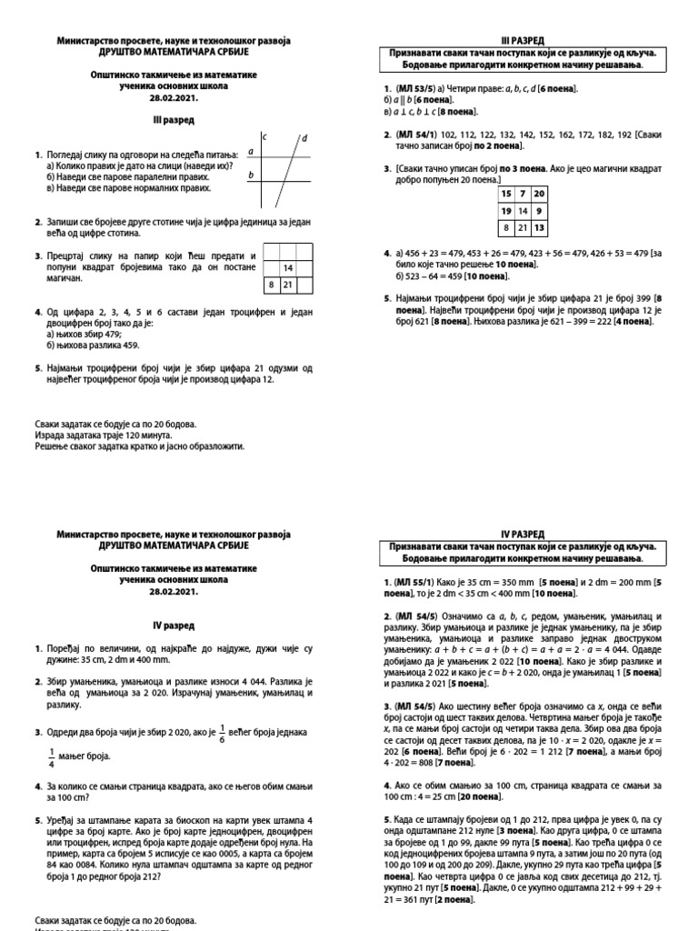 Postavke I Resenja Opstinsko | PDF