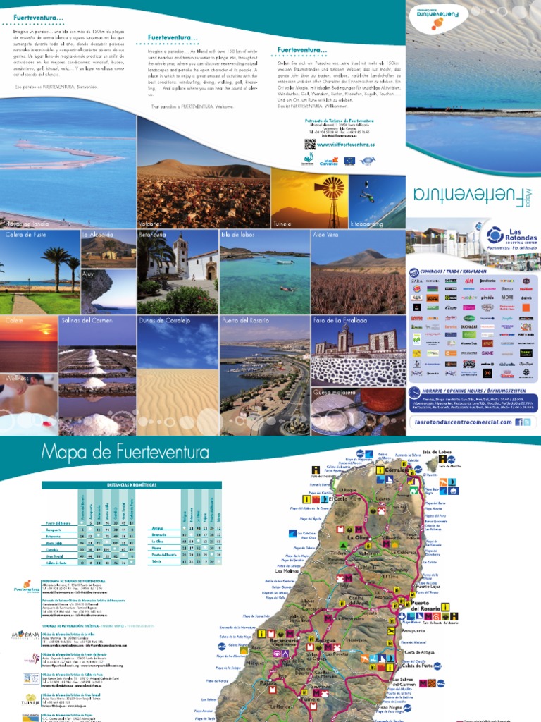 Fuerteventura Mapa Turismo 102013 545x438 | PDF