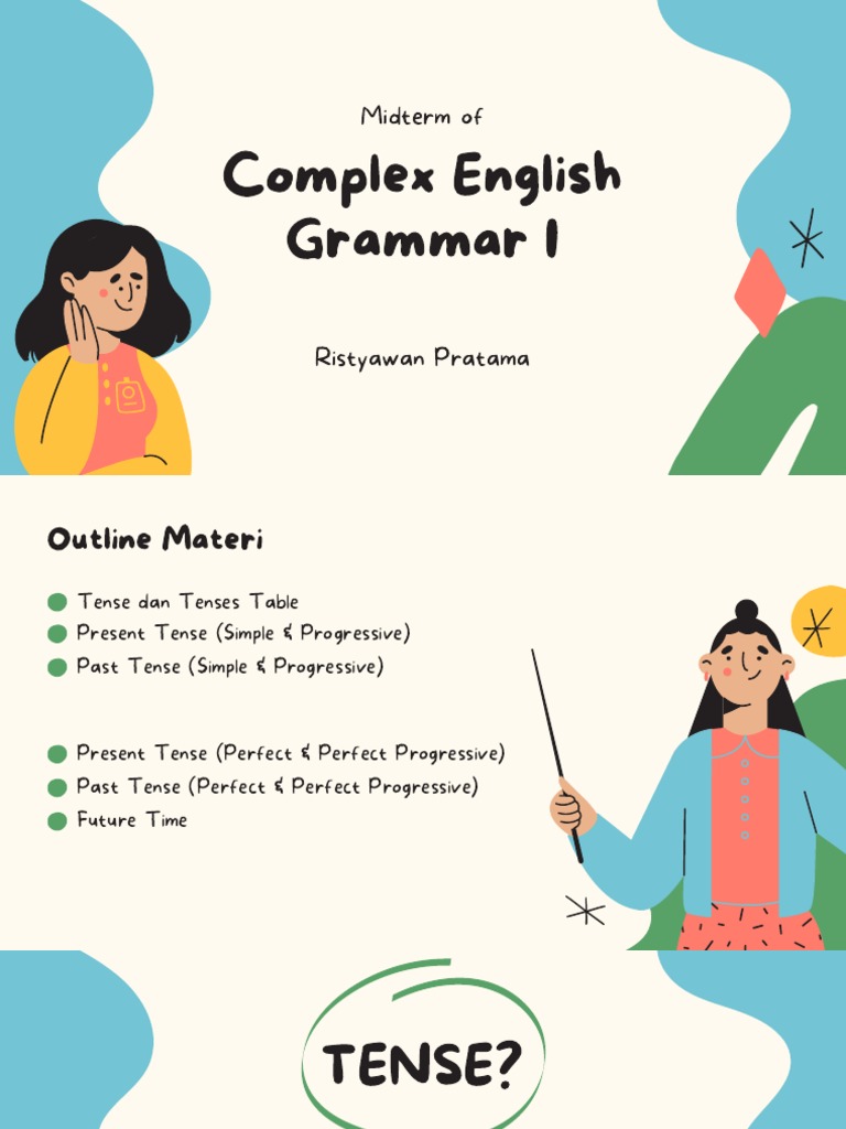 Complex English Grammar I | PDF | Grammatical Tense | Grammar