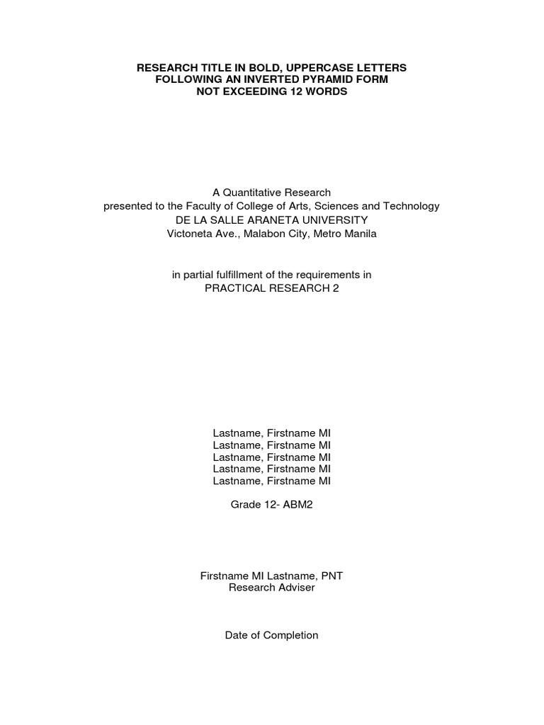 Quantitative Research | PDF | Data Analysis | Quantitative Research