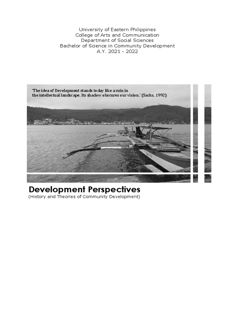 Session 1. Exploring Theory, Community and Development | PDF | Society ...