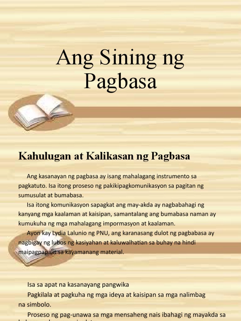 PAGBASA | PDF