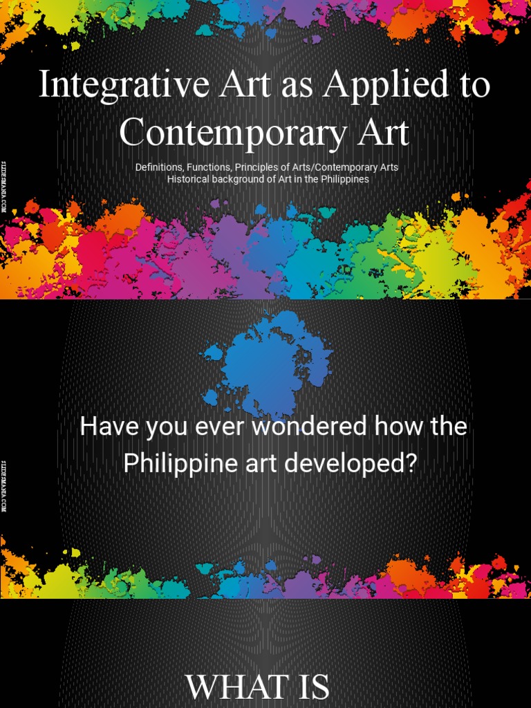 Integrative Art As Applied To Contemporary Art | PDF | Aesthetics ...