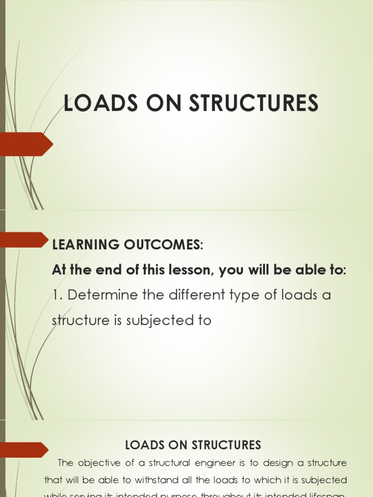 03 Loads On Structures | PDF | Structural Load | Column
