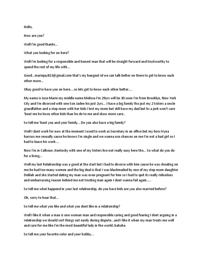 Female (Dating) | PDF