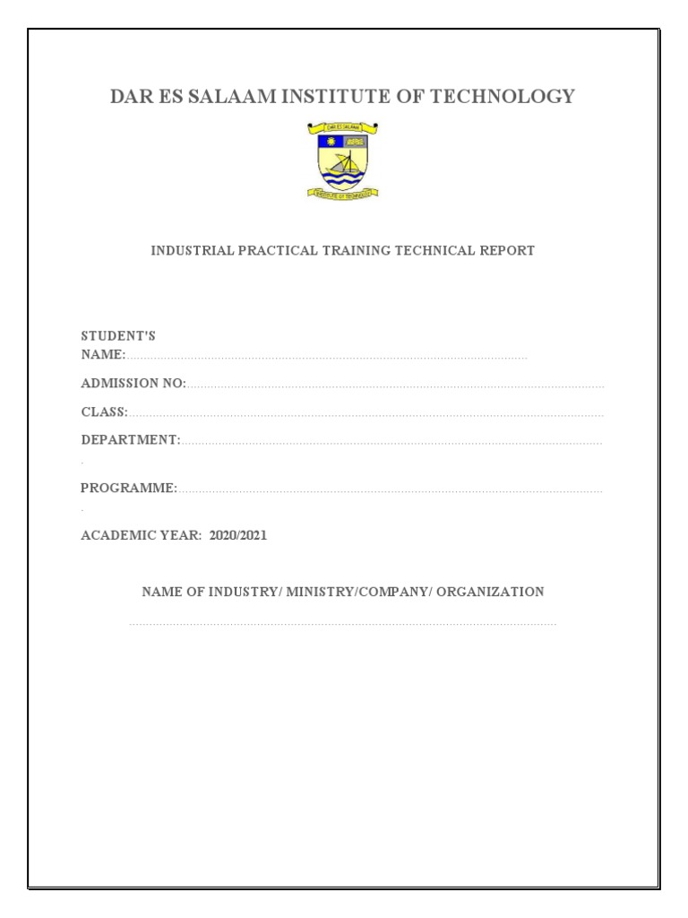 IPT Technical Report 2021 | PDF | Technology & Engineering