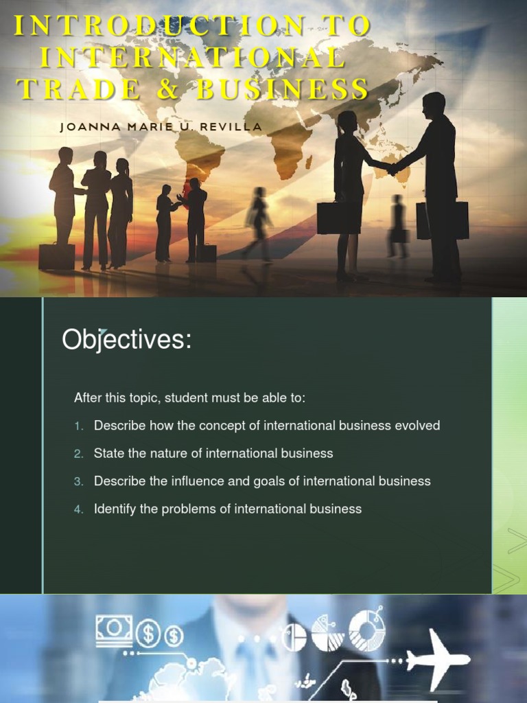 1.2 FMCC221 - Introduction To International Businesss - Part 1 | PDF ...