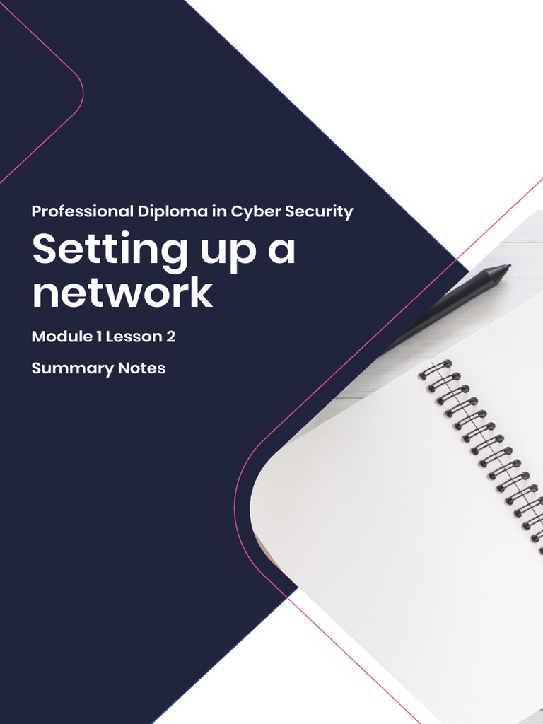 Cyber Security Module 1 Lesson 2 Notes | PDF | Computer Network ...