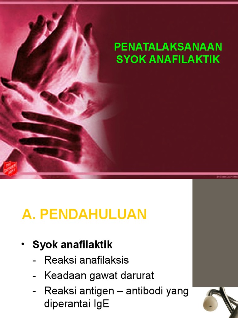 Penatalaksanaan Syok Anafilaktik | PDF