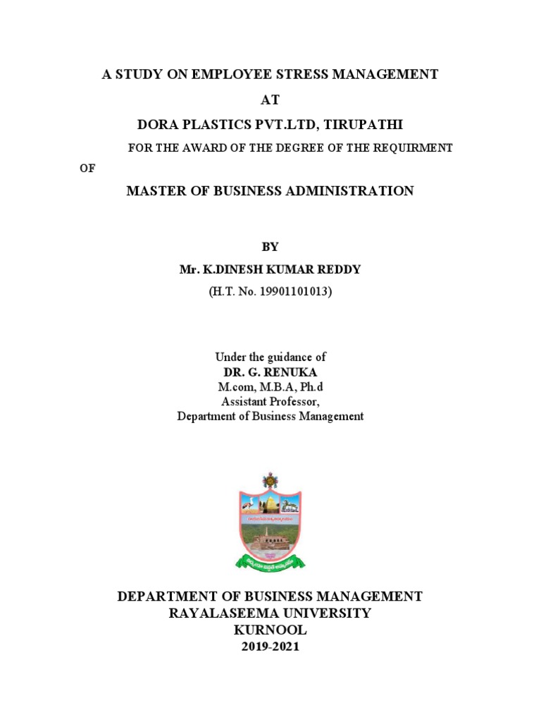 Dinesh Title Page, Dec, Cert, ToC | Descargar gratis PDF | Vocational ...