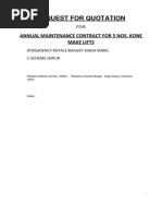 Comprehensive Annual Maintenance | PDF | Elevator | Vehicles