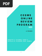 Ceswe Reviewer | PDF