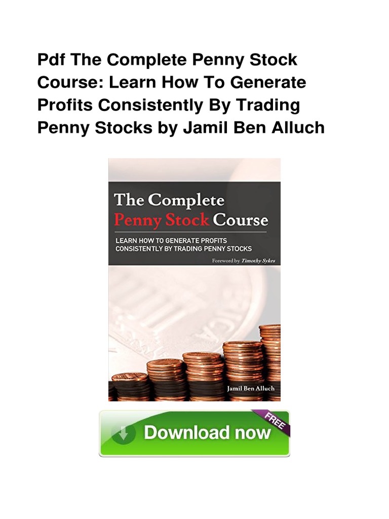 Complete Penny Stock Course Overview | PDF