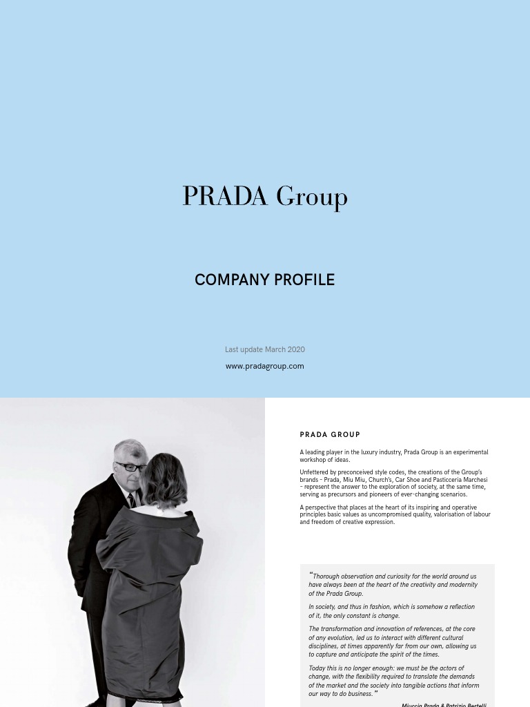 Fashion Company Profile Sample | PDF | Sustainability