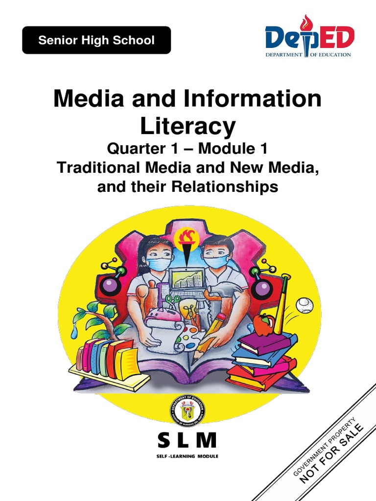 Media and Information Literacy: Quarter 1 - Module 1 Traditional Media ...