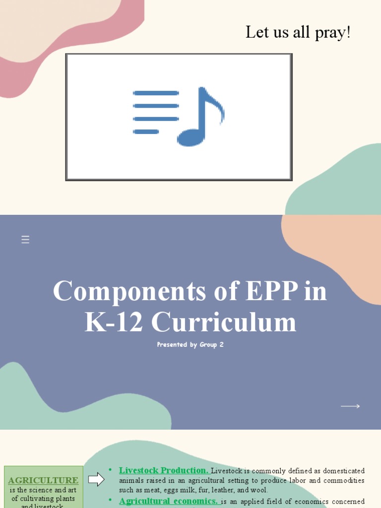 Epp Presentation Group 2 | PDF | Agriculture | Entrepreneurship