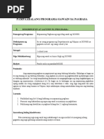 Project Proposal Filipino Edited | PDF