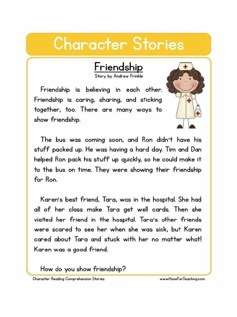 Character Stories | PDF