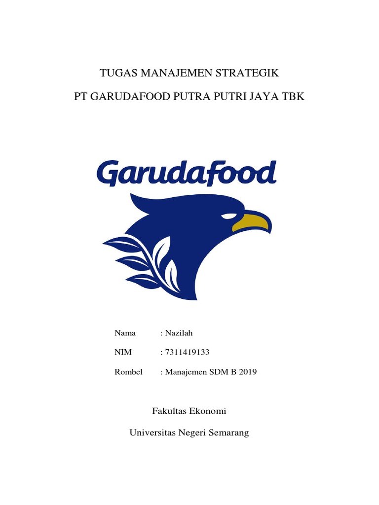 Analisis Strategi PT Garudafood Tbk | PDF | Bisnis