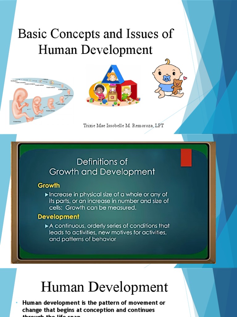Basic Concepts and Issues of Human Development - Lesson 2 | PDF ...